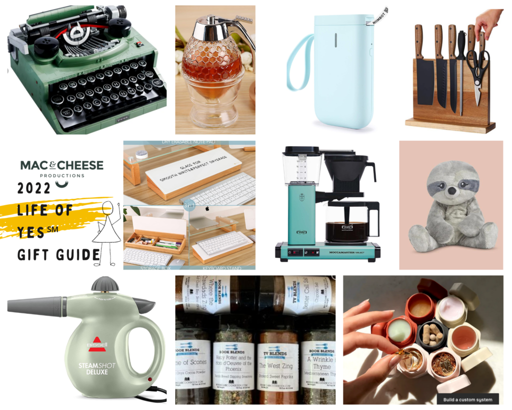 2022 Life of Yes℠ Gift Guide - Mac & Cheese Productions℠